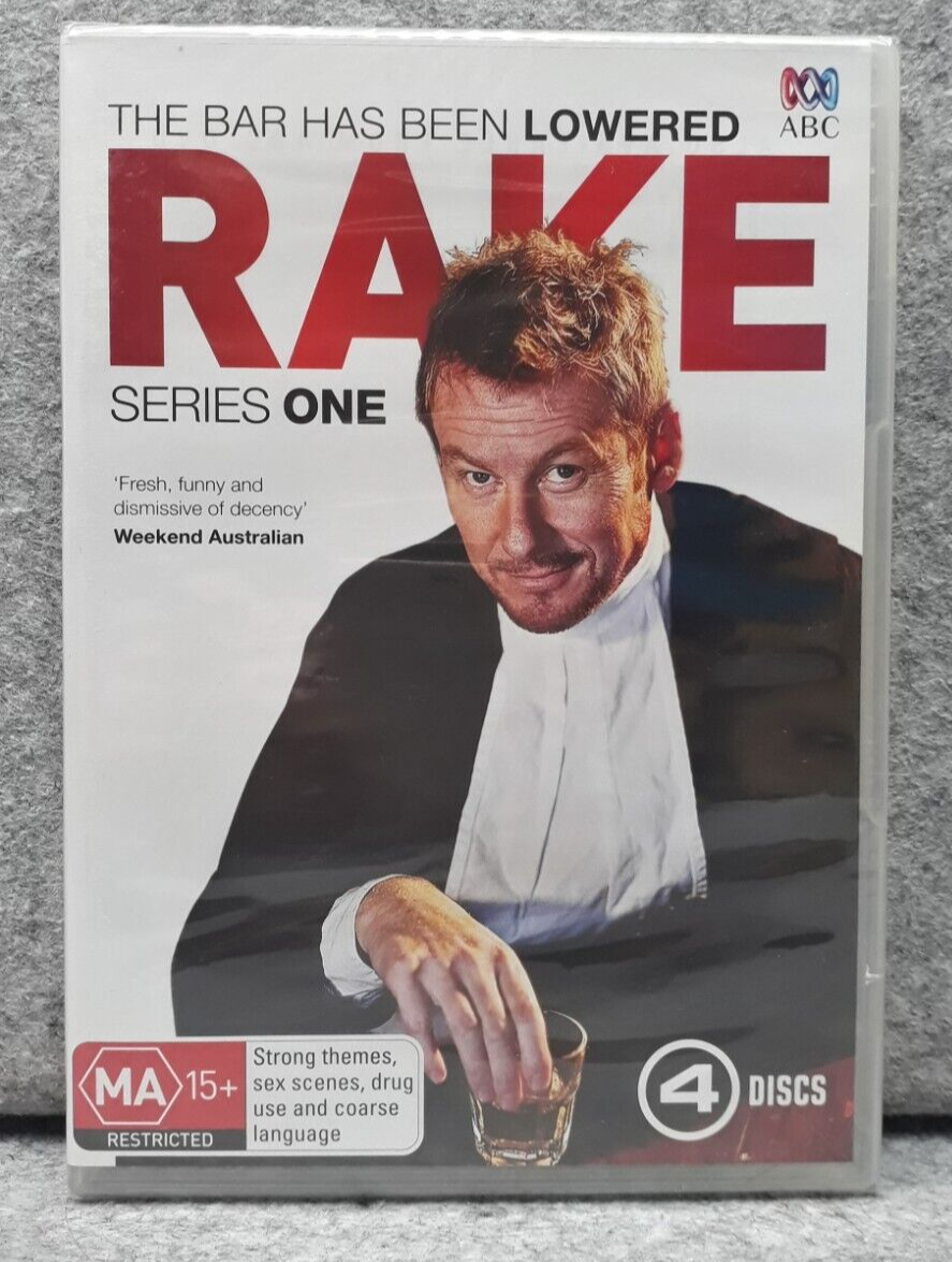NEW: RAKE Season 1 TV Series ABC DVD Region 4 PAL Free Fast Post ...