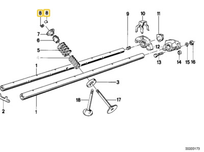 Valve Collet (sold in pairs) for BMW | eBay