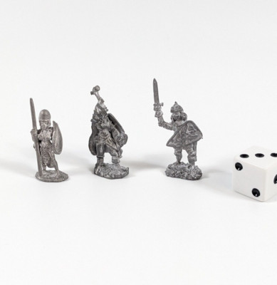 GRENADIER AD&D Metal RPG Minis AMAZON PALADIN CLERIC From Females Set ...