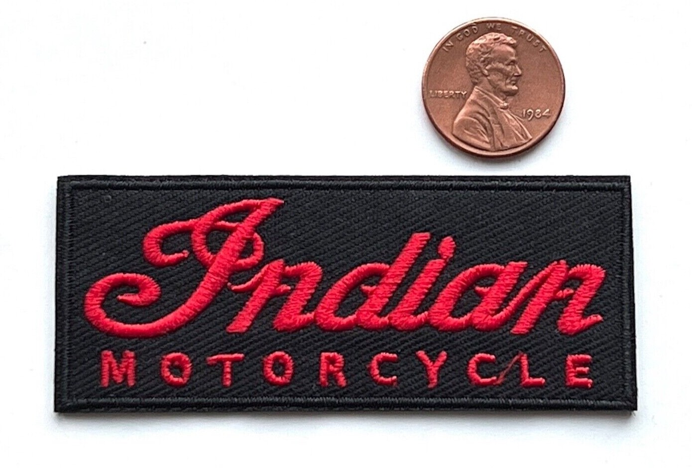 🇨🇦 Indian Motorcycle Embroidered Iron-on Patch Biker Racing Appliqué ...