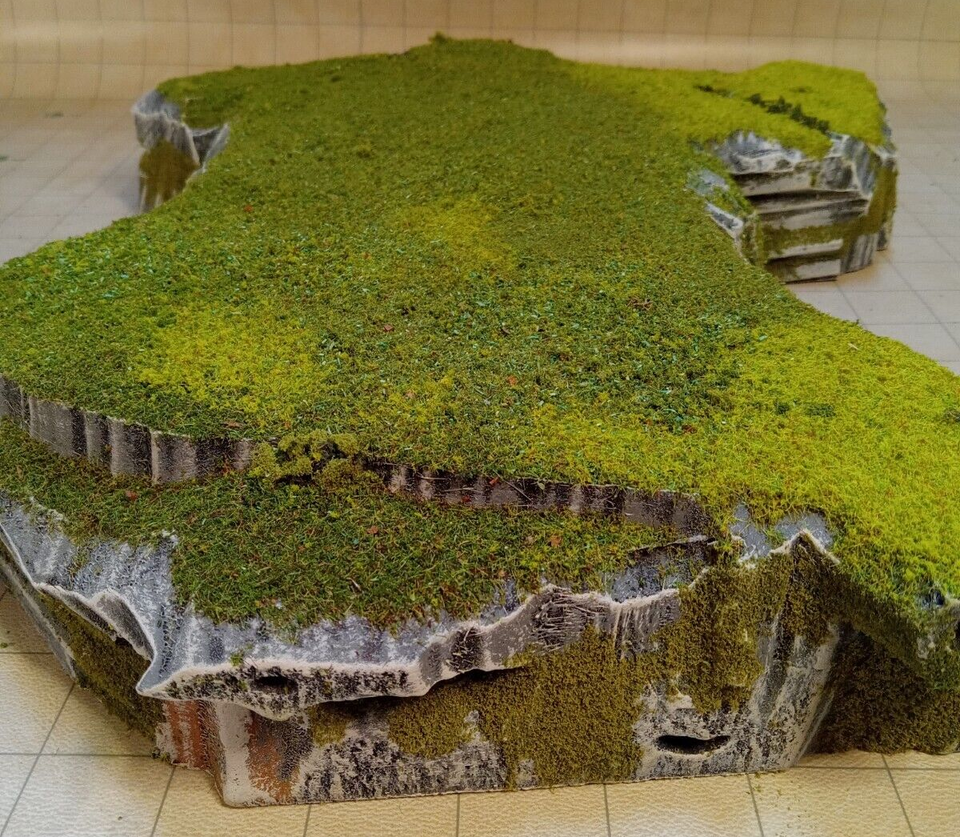 Miniature Terrain 10 Square Foot CUSTOM FINISHED TERRAIN for Wargaming ...
