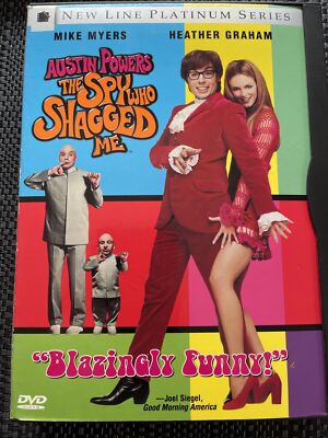 Austin Powers The Spy Who Shagged Me Platinum Series DVD 1999 in ...