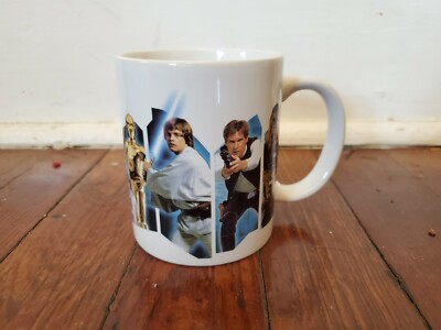 Star Wars Galeria Coffee Cup Mug Luke Skywalker and Darth Vader 10 ...