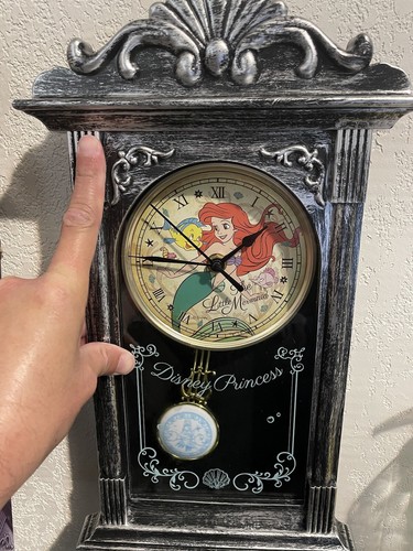Disney Princess Ariel Wall Clock The Little Mermaid Please READ | eBay