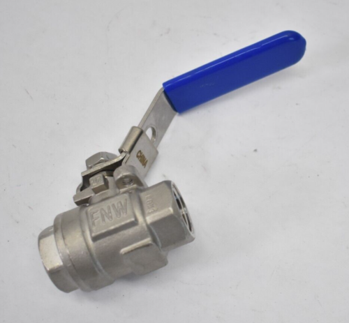 FNW Stainless Steel Ball Valve 2 Piece Full Port 1000 WOG 260A 150 WSP ...
