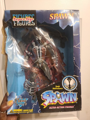 SPAWN SUPER SIZE McFarlane Toys 1996 12” Ultra-Action figure NIP | eBay