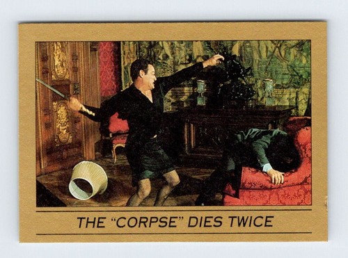 THE CORPSE DIES TWICE #80 JAMES BOND 007 Trading Card 1993 Eclipse ...