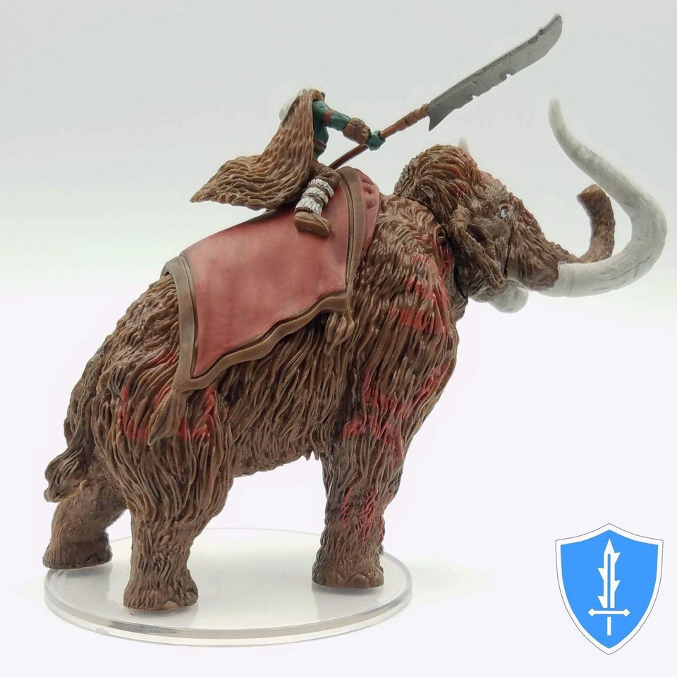 Mammoth Rider - Darklands Rising #36B Pathfinder Battles D&D Huge ...