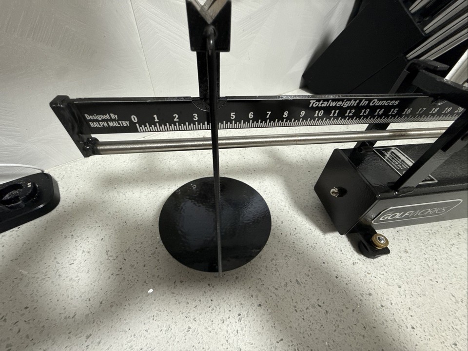 Ralph Maltby Swingweight Fulcrum Direct Reading Golf Club Swing Weight Scale | eBay
