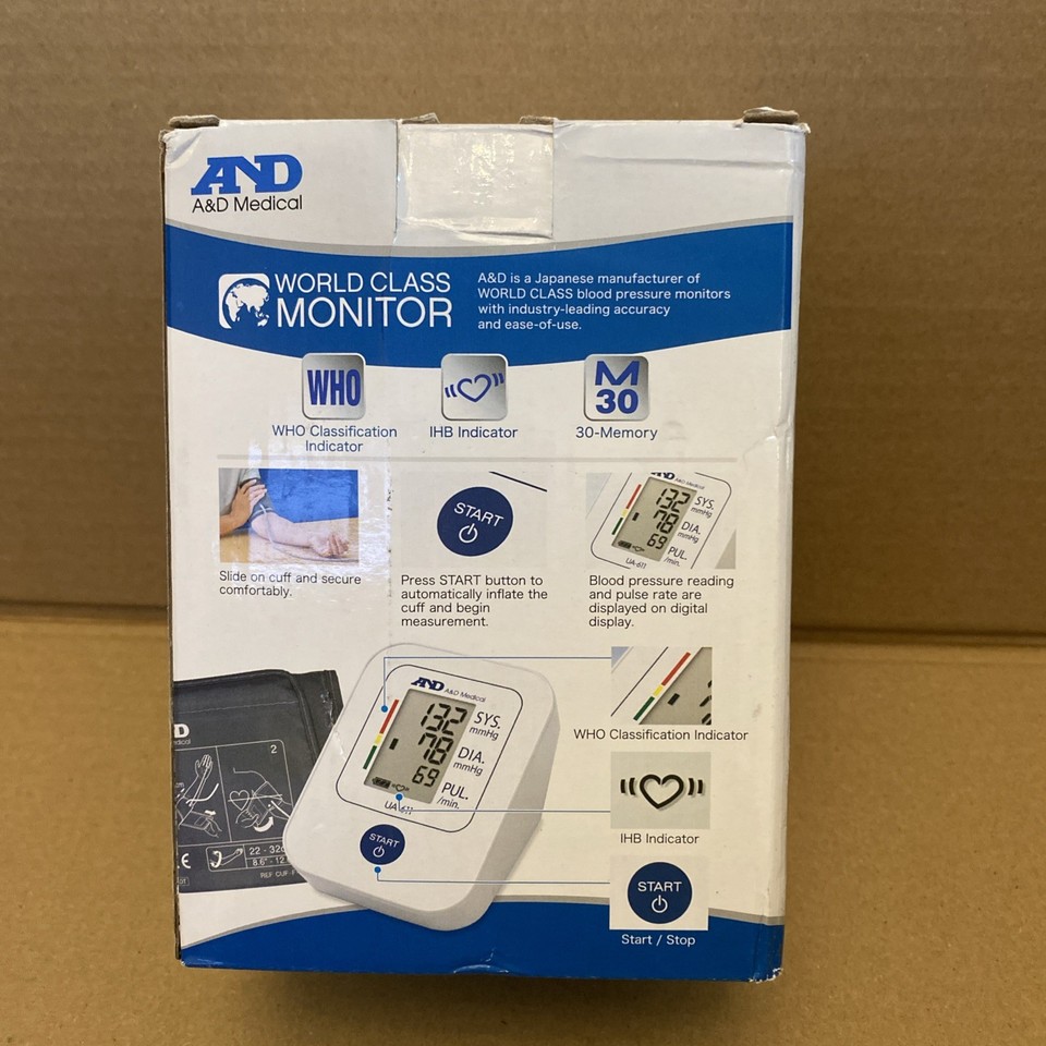 A&D Medical UA-611 Blood Pressure Monitor nhs approve | eBay UK