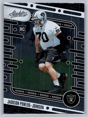 2024 panini absolute football retial jackson powers-johnson rookie card ...