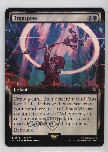 Transpose (Extended) Foil Magic: Universes Beyond: Final Fantasy ...
