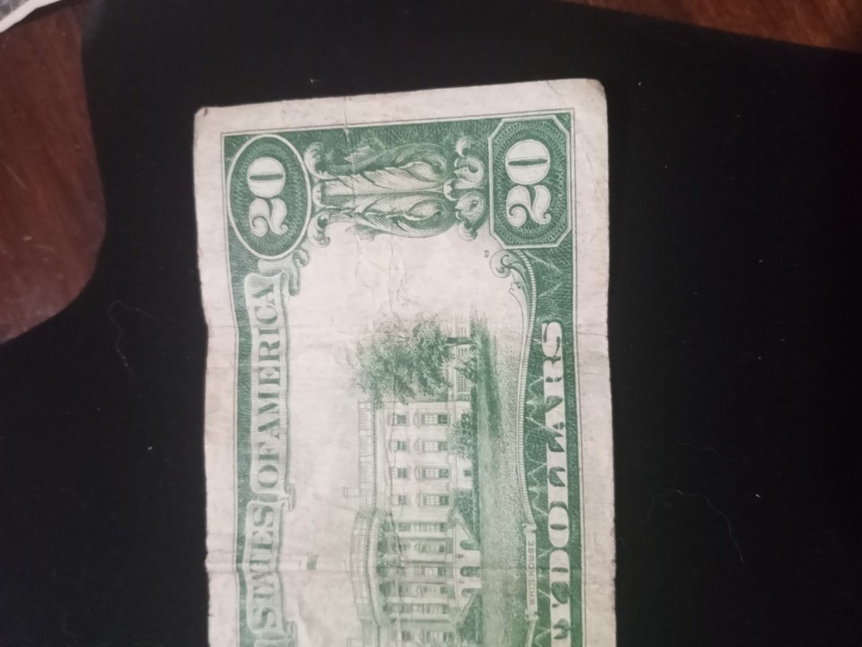 1928 20 Dollar National Gold Treasury Note | eBay