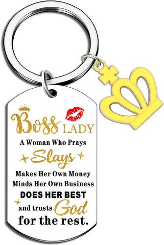 Boss Gifts Keychain Lady For Women Office Boss... | eBay