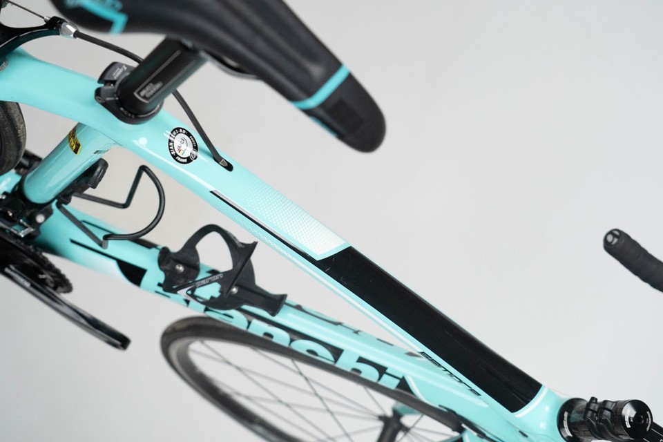 Bianchi SEMPRE PRO CARBON SHIMANO ULTEGRA 11s road bike rim brakes size ...