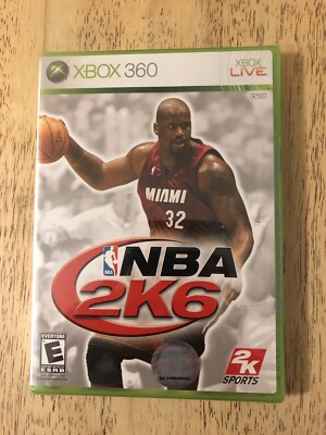 Nba 2k6 Xbox 360 BRAND NEW FACTORY SEALED SHAQ MIAMI HEAT COVER | eBay