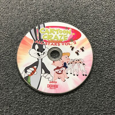 Cartoon Craze Presents All-stars Vol. 2 - No Case - DVD Only | eBay