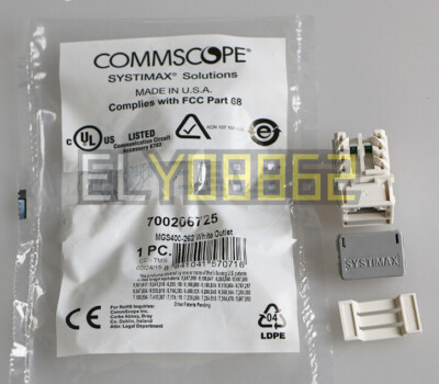 QTY:25 FOR Commscope six types of network information module RJ45CAT6 ...