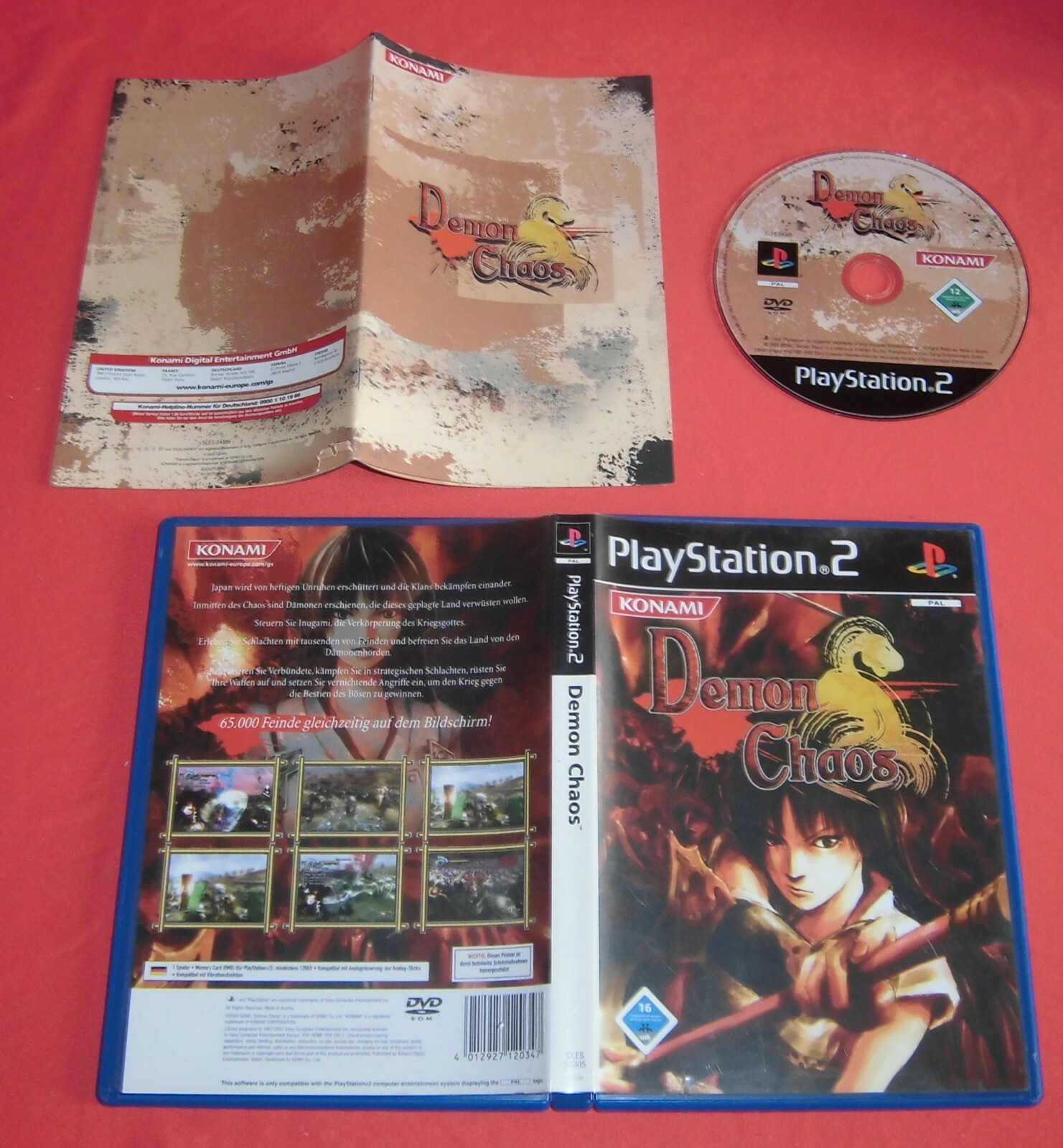Demon Chaos PlayStation 2 PAL - Prix - Photo - Présentation