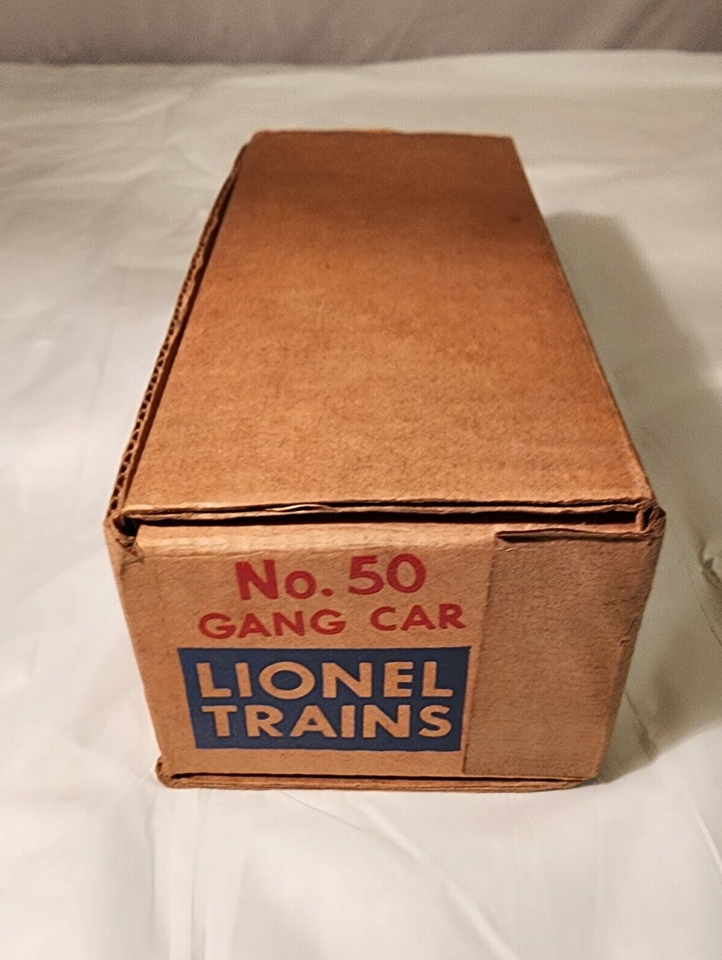 Vintage Postwar Lionel # 50 Gang Car With Box | eBay