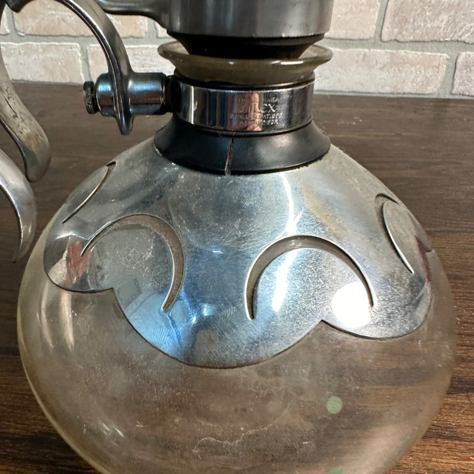 Vintage 1930s Pyrex Silex Double Bubble Percolator Coffee Pot Maker ...