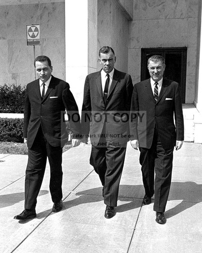 CLINT HILL ROY KELLERMAN & WILLIAM GREER @ WARREN COMMISSION 8X10 PHOTO ...