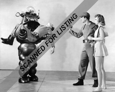 ANNE FRANCIS & ROBBY THE ROBOT 8X10 PHOTO #9122 FORBIDDEN PLANET | eBay