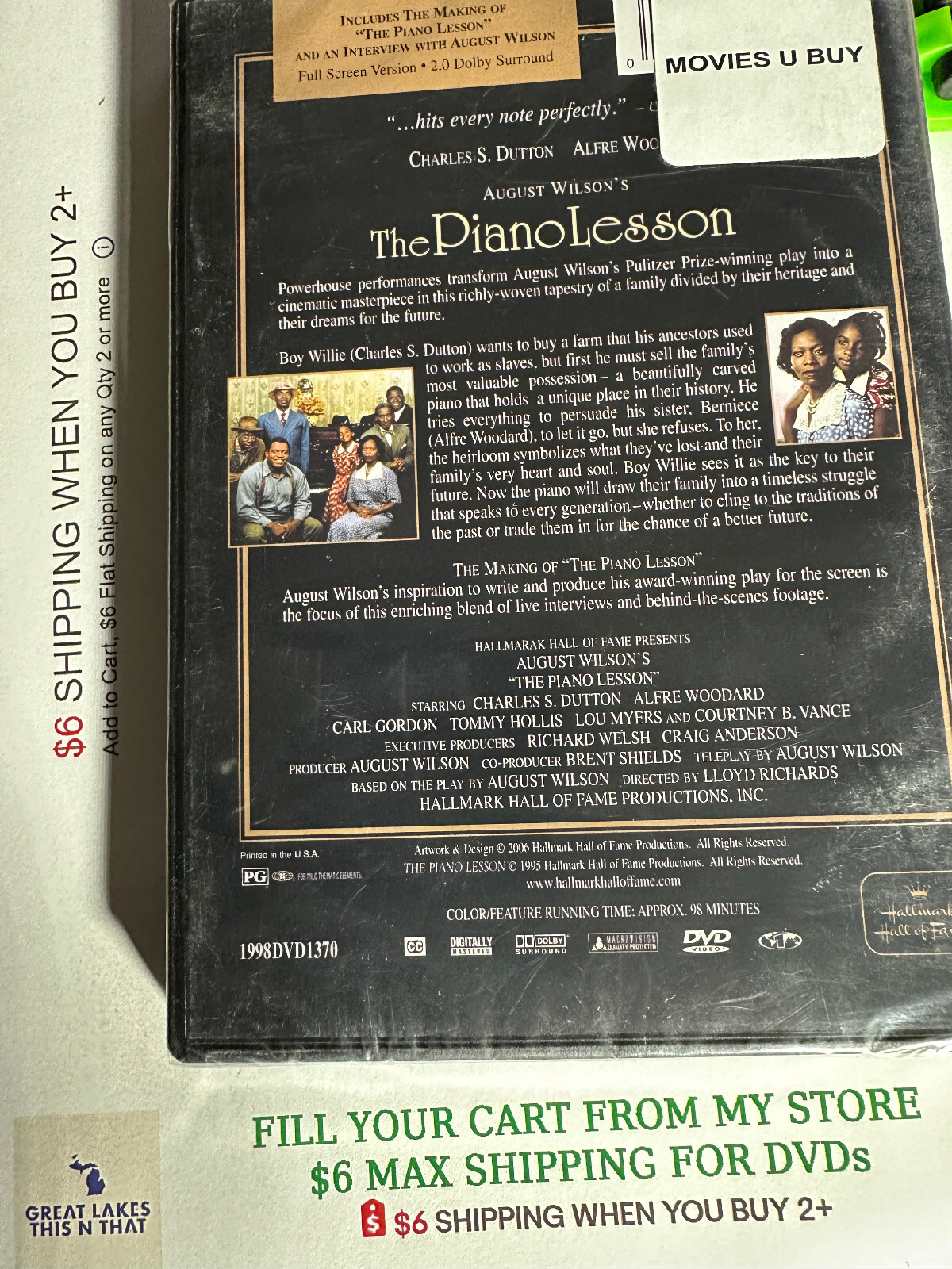 The+Piano+Lesson+%28DVD%2C+2002%29 for sale online | eBay