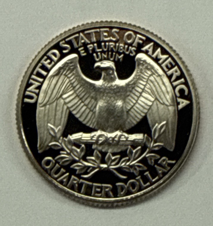 1993 S Washington Proof Clad Quarter from Proof Set | eBay