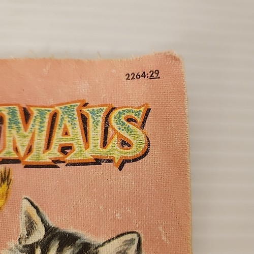 VTG 1959 FARM ANIMALS A Real Cloth Book Whitman 2283:39 | eBay