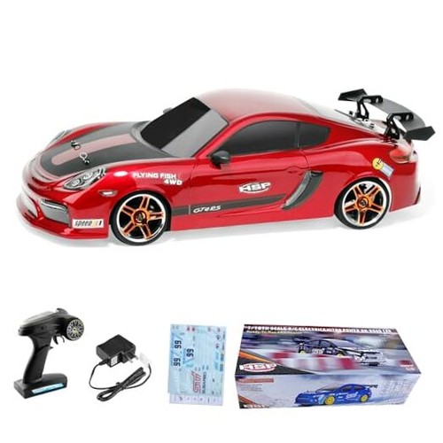 HSP Racing Rc Drift Car 4WD 1:10 Electric Power On Road Rc Car Toys 4x4 ...