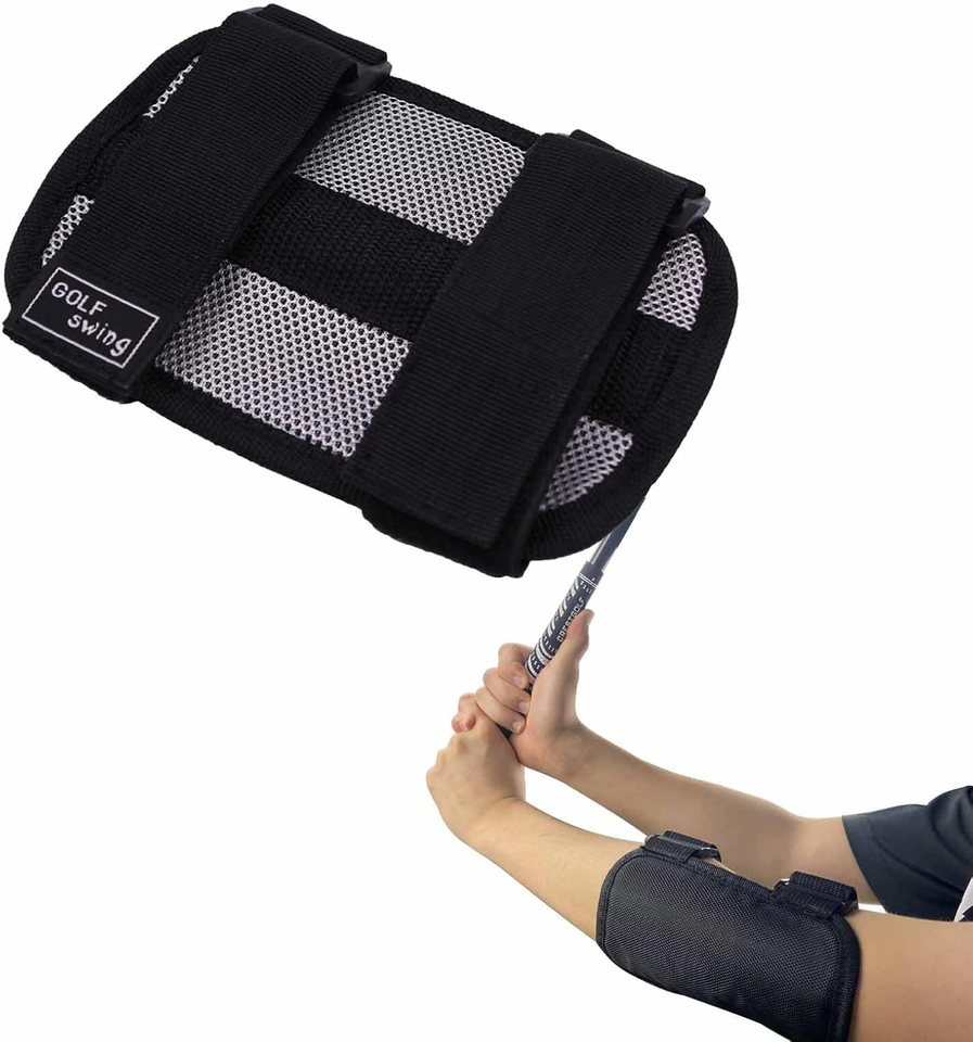 Golf Swing Training Arm Posture Corrector, Golf Practice Aid Elbow ...
