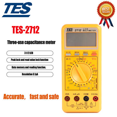 TES-2712 Digital Multimeter LCR Multimeter. | eBay