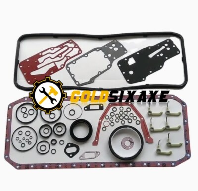 Qty：1 New Fit For Cummins ISDE QSB6.7 Engine Lower Repair Kit 4955230 ...