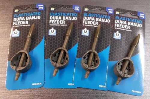 Preston ICS Elasticated Banjo Feeders Micro 30gram x 4 | eBay UK