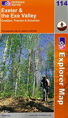 Exeter and the Exe Valley (Explorer Maps): Sheet 114 (OS Explorer Map ...