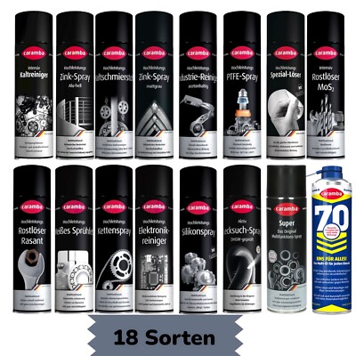 Caramba Super 500ml Rostlöser Silikon Spezial Ketten Multifunktions ...