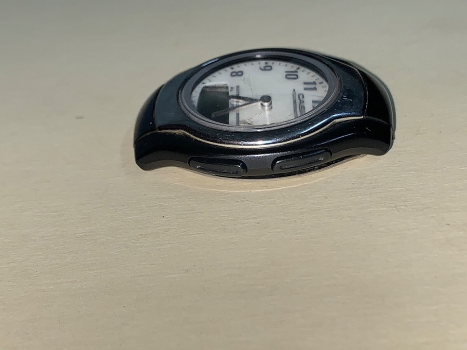 Vintage Casio Illuminator AW-E10 Module 2705 Quartz Dual Time Wrist ...