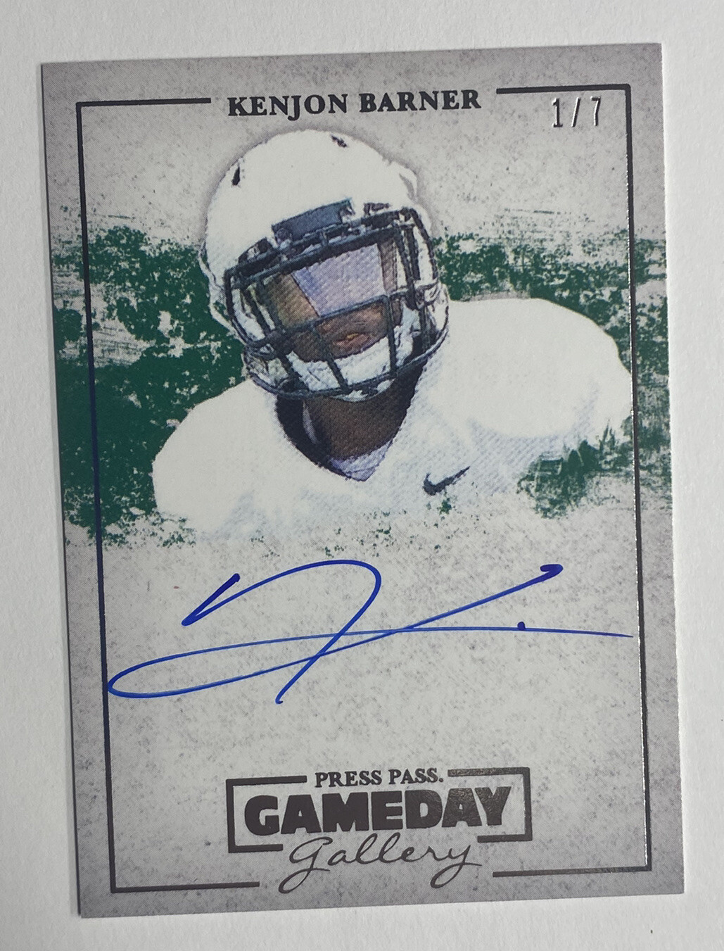2013 Press Pass Gameday Gallery Kenjon Barner Auto 1/7 | eBay