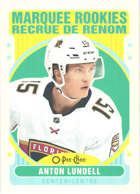 2021 Upper Deck Marquee Rookies O Pee Chee Anton Lundell | eBay