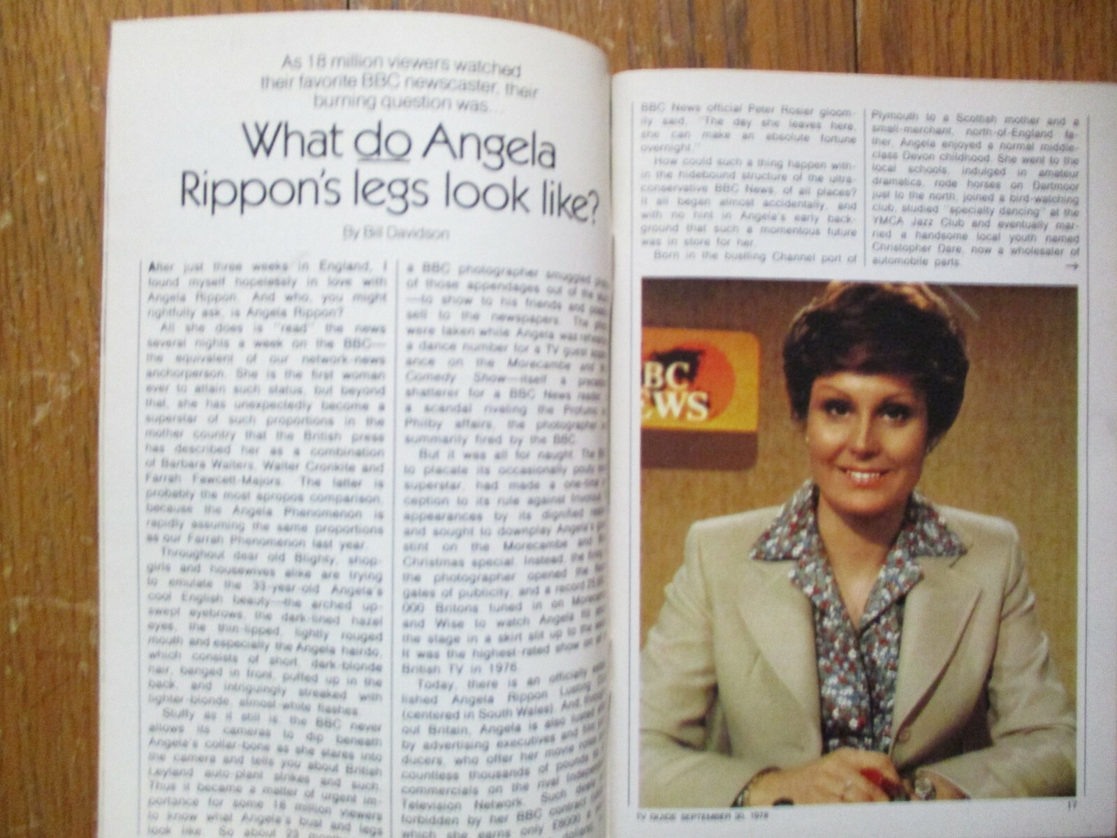 1978 TV Guide Magaz(CENTENNIAL/RICHARD CHAMBERLAIN/ROBERT CONRAD ...