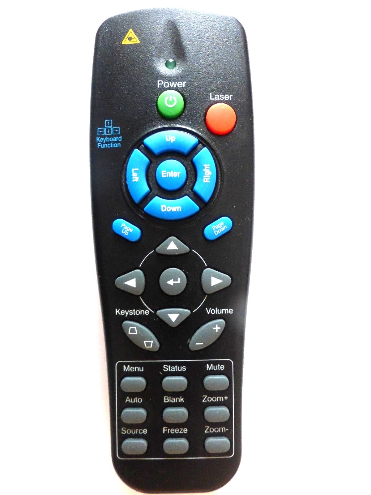 OPTOMA PROJECTOR REMOTE CONTROL RC7106 battery hatch missing | eBay UK