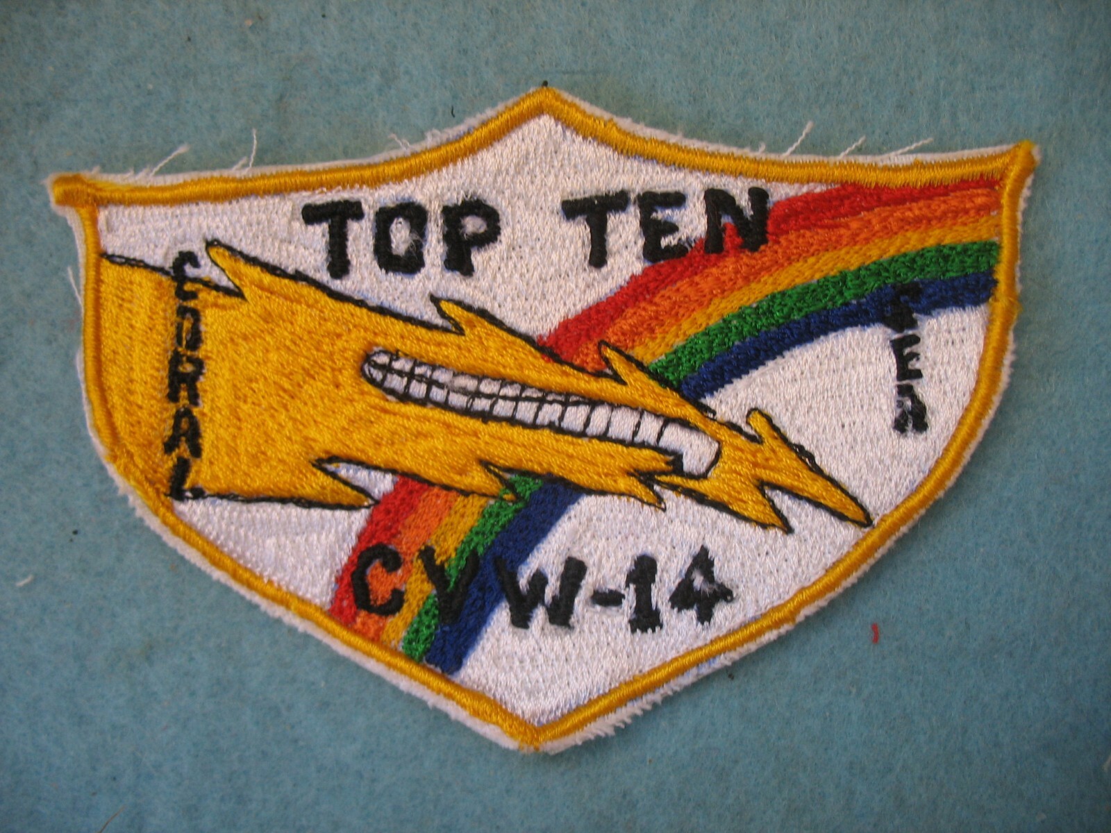 Original 1983 US Navy USS Coral Sea CVA-43 CVW-14 Top Ten Tailhook PI ...