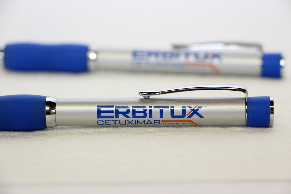 2 Drug Rep Pens Erbutix Heavy Metal Brushed Silver and Blue Comfort ...