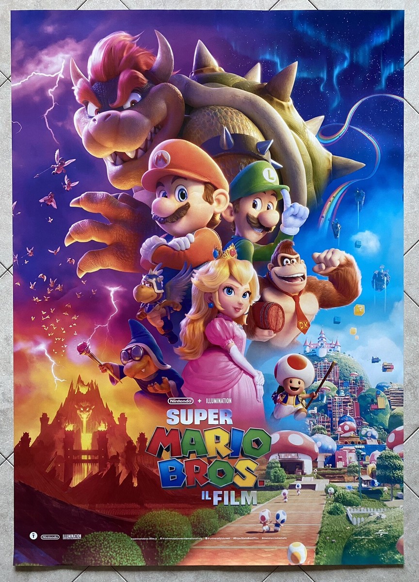 Manifesto Del Film Super Mario Bros A New Super Mario Bros. Movie Is