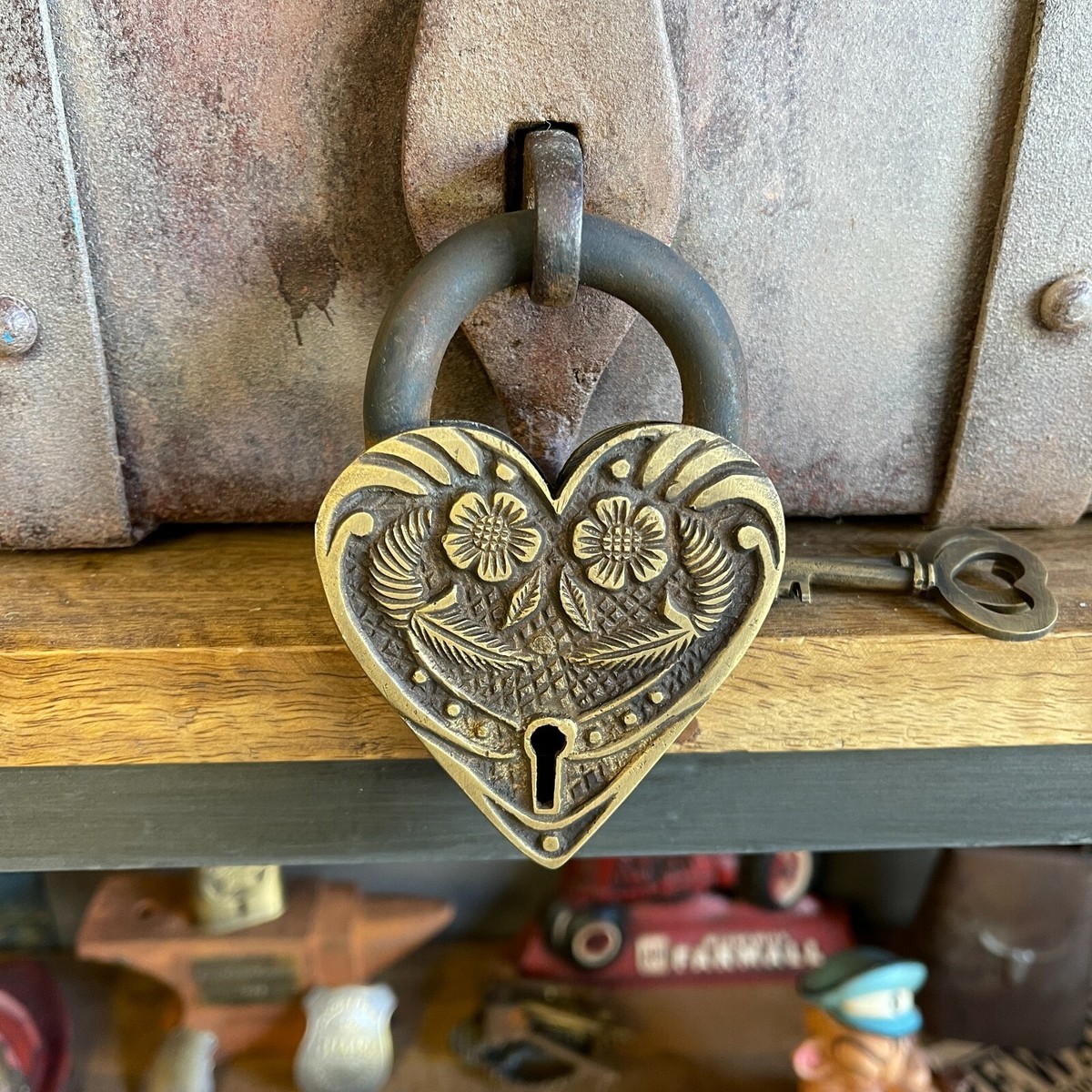Steampunk Lock Design Elements