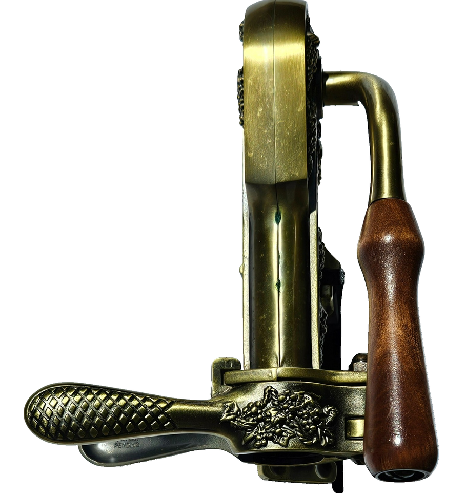 Vintage Rogar Estate Tabletop Corkscrew Wine Opener. Black Iron and ...