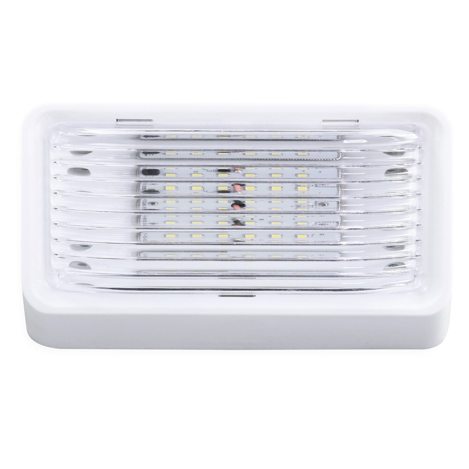 LED RV Motion Sensor Exterior Porch Utility Light White 12v Lighting ...