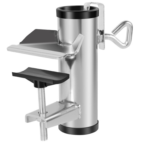 Patio Umbrella Holder Stainless Steel Parasol Clamp Portable Balcony ...
