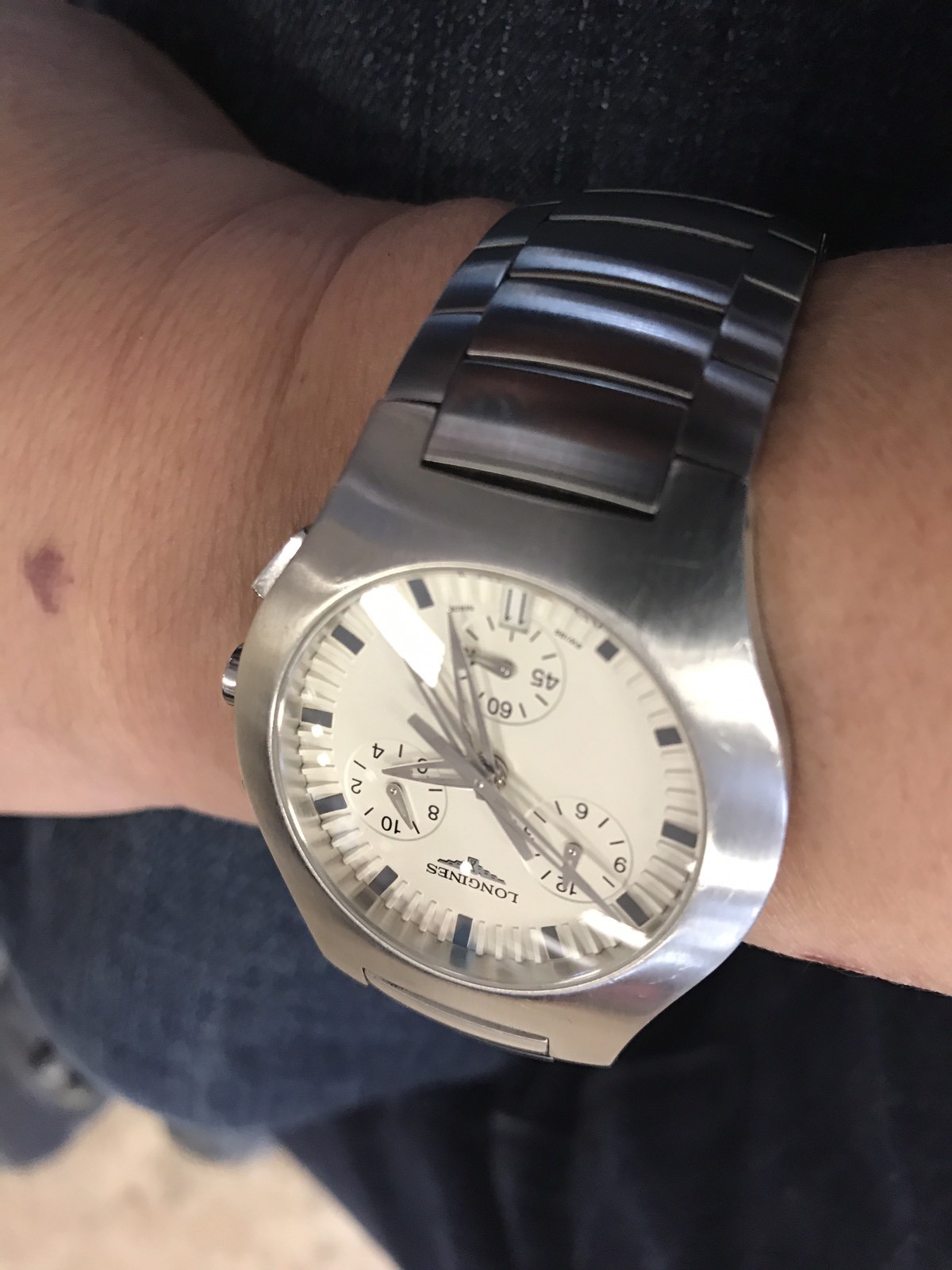 Vintage Longines Opposition EFC Chronograph - 4 Hands | eBay